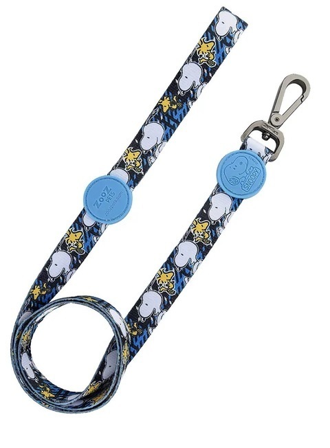 ZOOZ PETS Povodnik Snoopy Xablue S/M 120x1.5cm