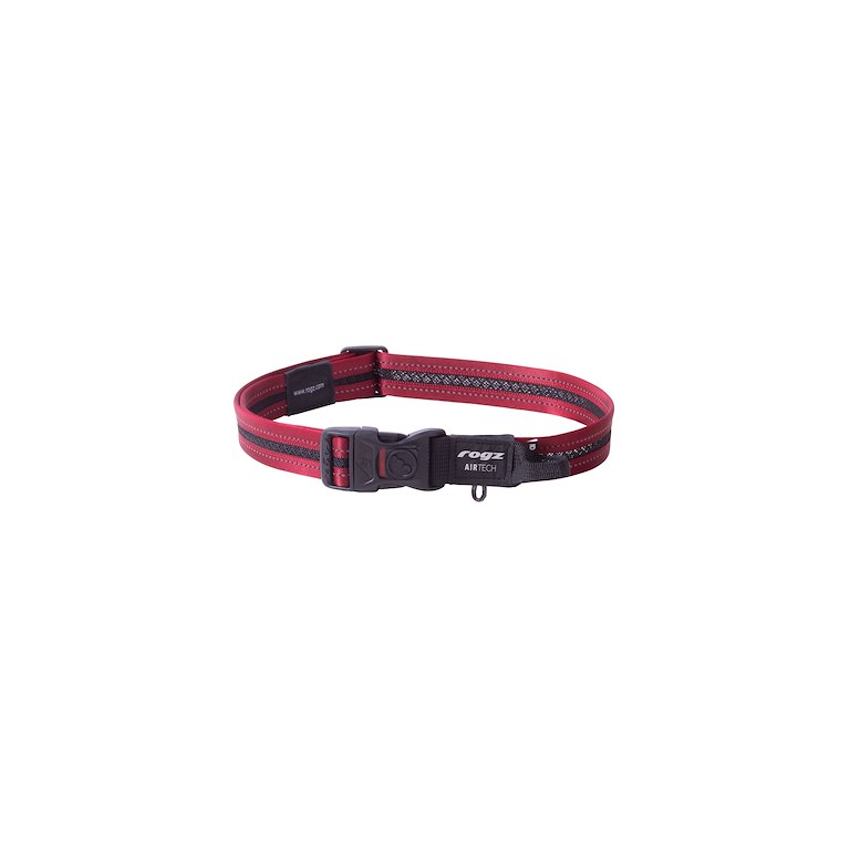 Rogz Air Tech Halsband Rood Klasična ogrlica XL