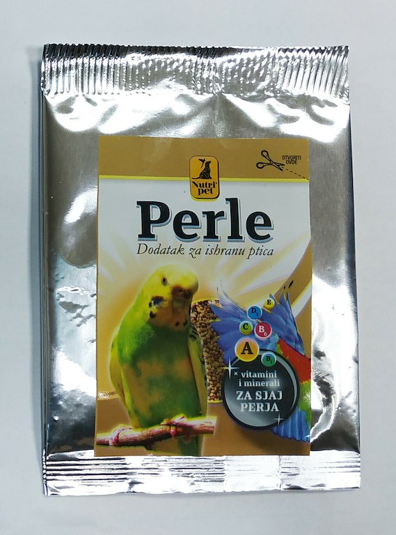 Nutripet Perle za sjaj perja 20g