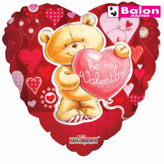 Be my valentine bear 18in