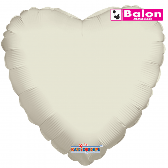 Heart ivory 18in