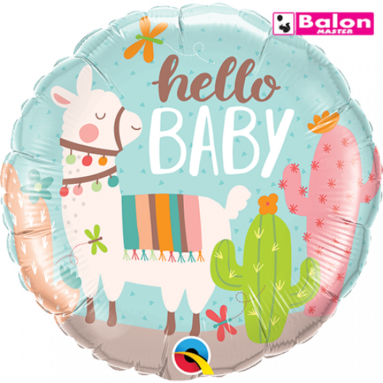 Hello baby llama 18in