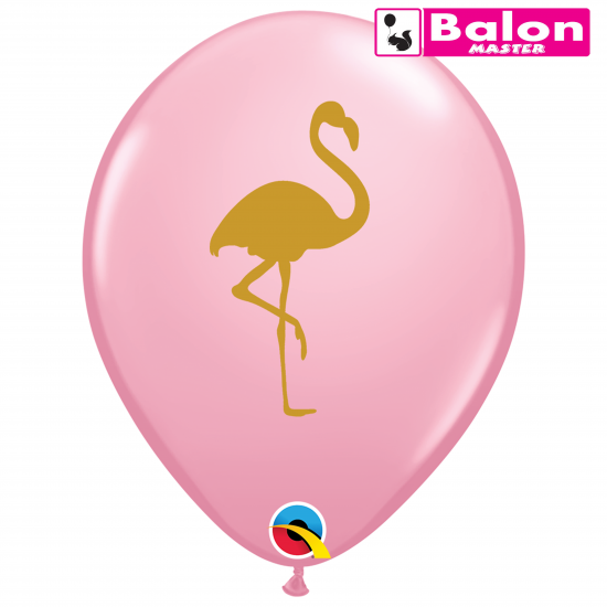 Latex flamingo 11in