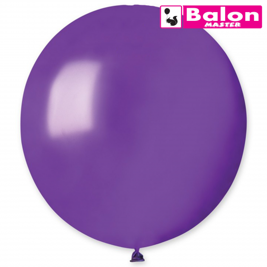 Latex metallic purple 15in