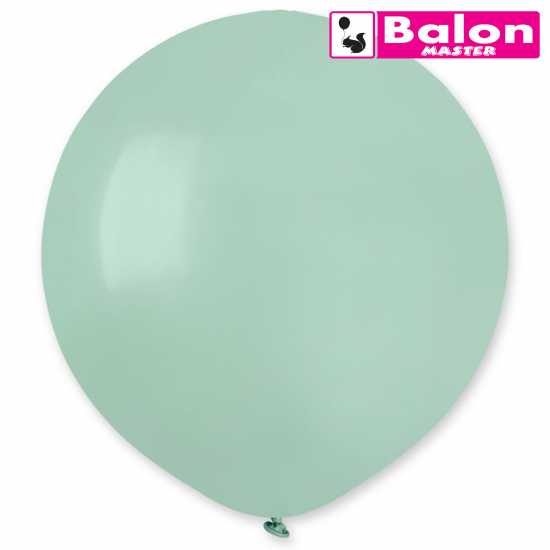 Latex pastel aquamarine 15in