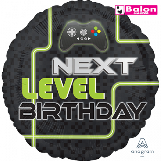 Level up birthday 18in