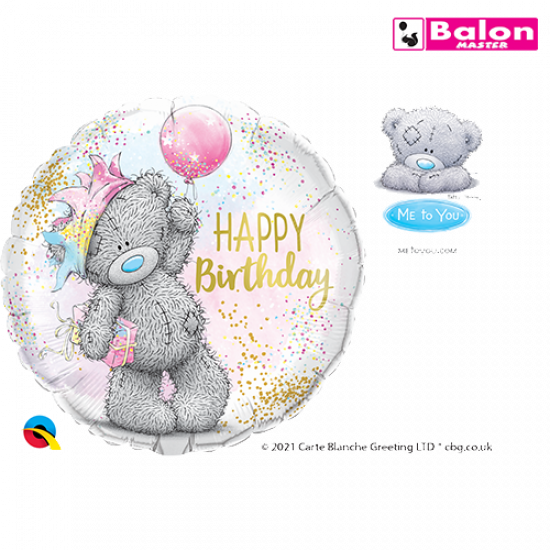 Me to you tatty teddy birthday balloons 18in