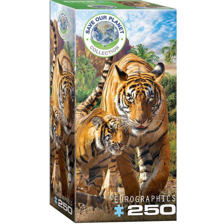 Eurographics Tigers 250-Piece Puzzle 8251-5559