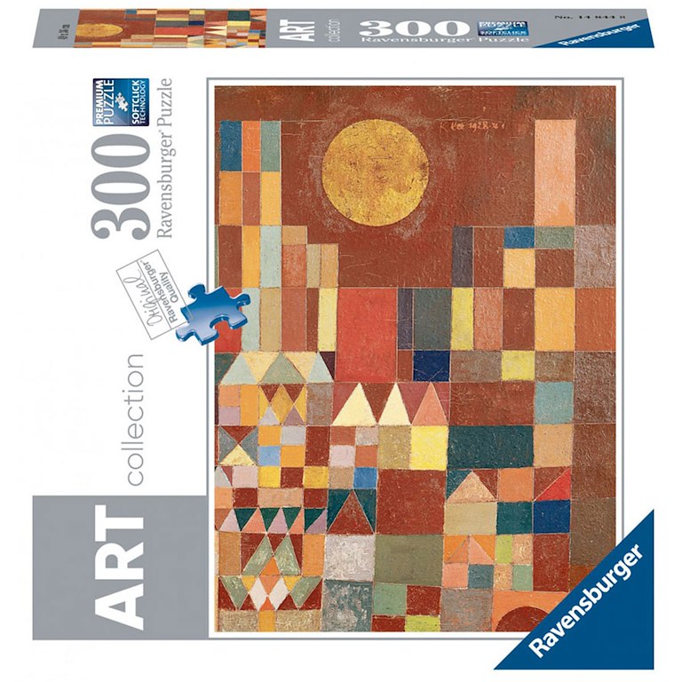 Ravensburger puzzle (slagalice) - 300pcs Paul Klee: Zamak i Sunce RA14844