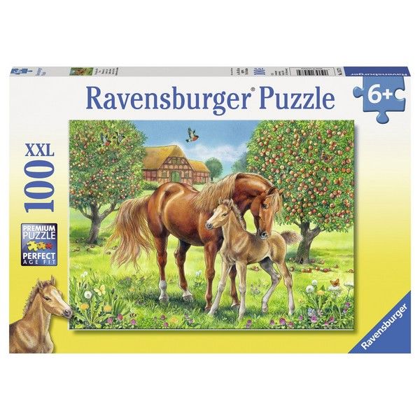 Ravensburger puzzle (slagalice) 100XXL Konji u divljini RA10577