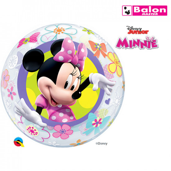 Minnie Mouse bow-tique bubble 22in