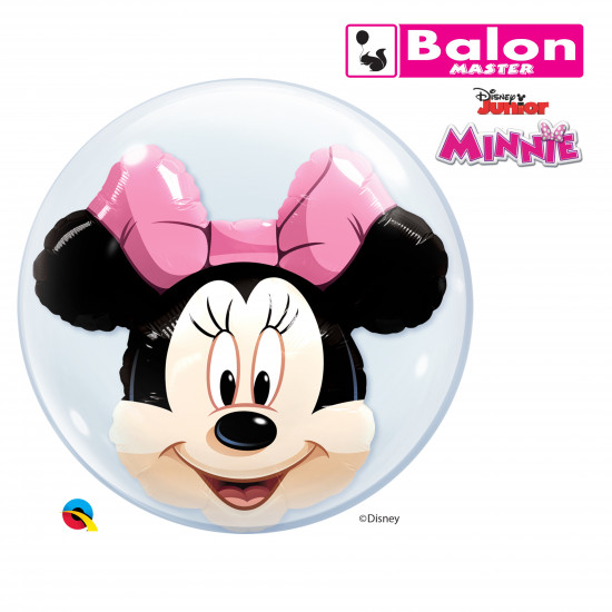 Minnie mouse double bubble 24in