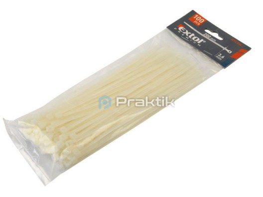 PVC TRAKE 3.6X200MM 100KOM B.