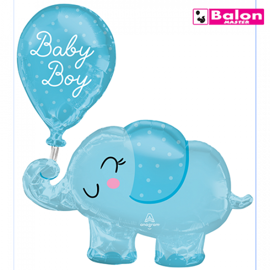 Shape baby boy elephant