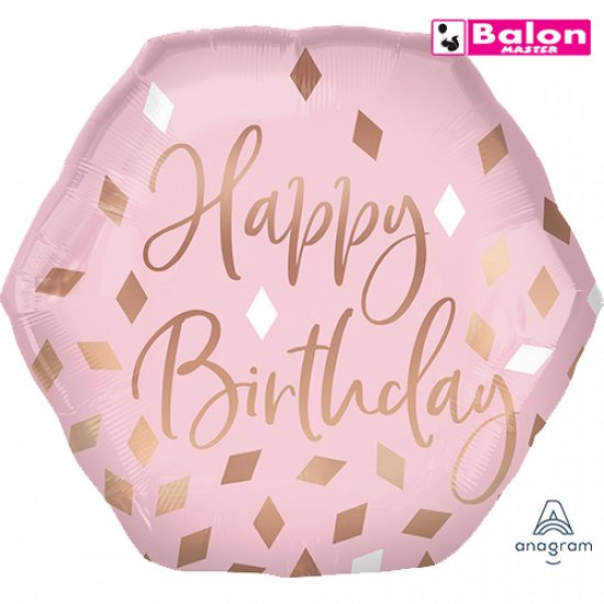 Shape blush birthday