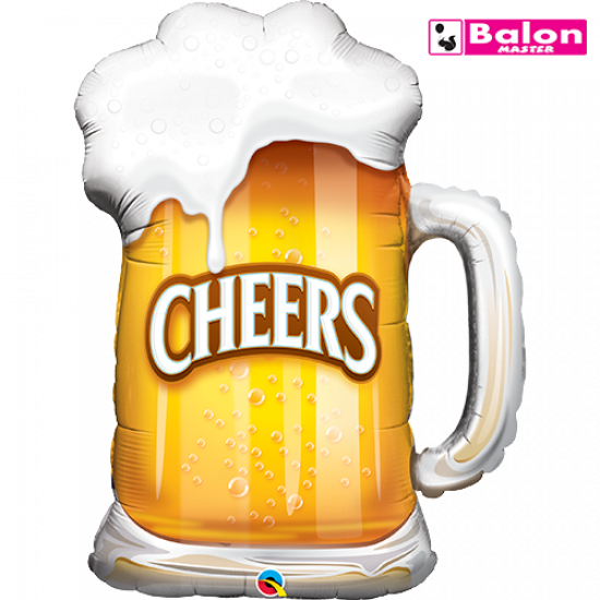 Shape cheers beer mug