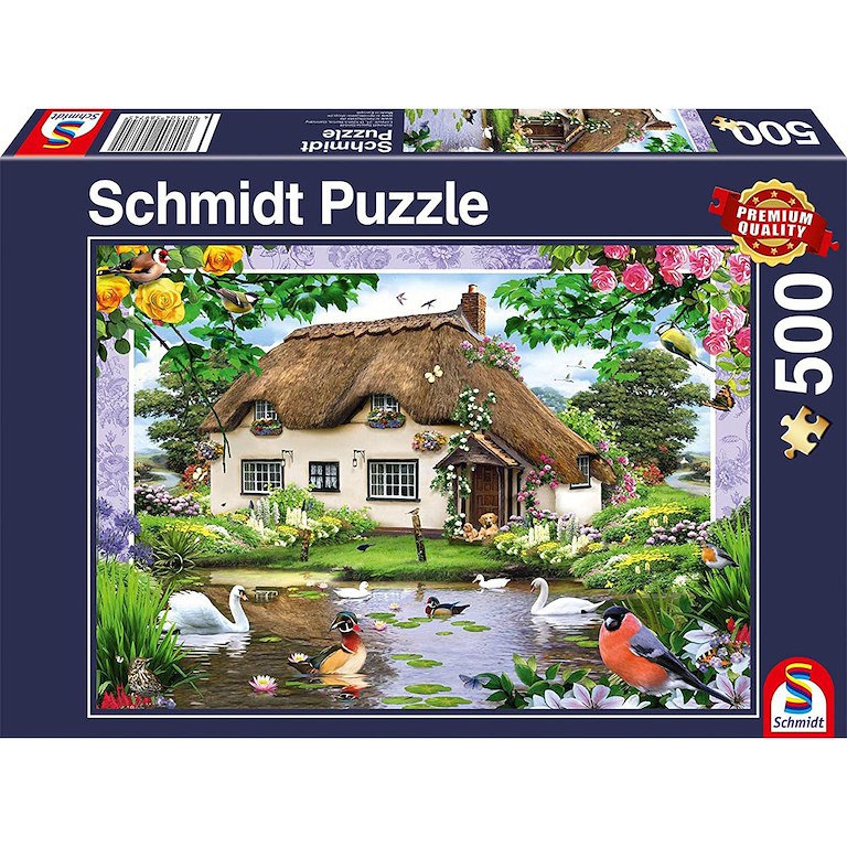 Schmidt puzzle 500 pcs Romantic country house 58974