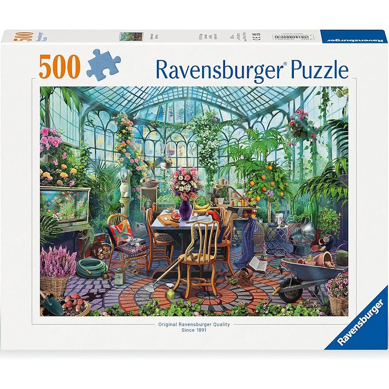 Ravensburger puzzle (slagalice) - 500pcs Jutra u bašti RA12000207