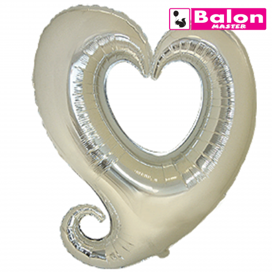 Shape heart silver Y