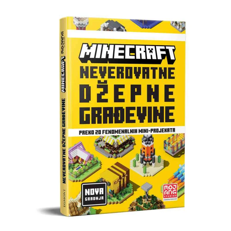 KNJIGA “MINECRAFT NEVEROVATNE DŽEPNE GRAĐEVINE”