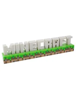 LAMPA PALADONE MINECRAFT LOGO LIGHT