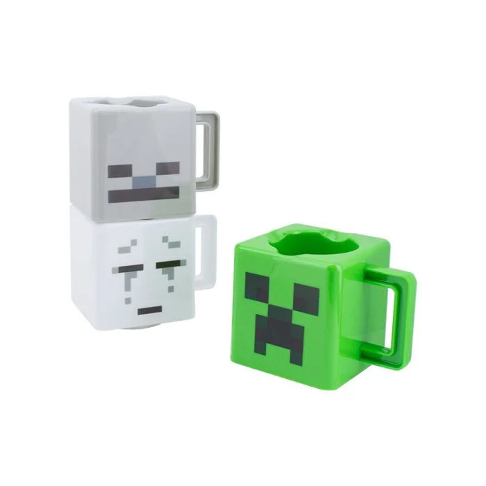 ŠOLJA PALADONE MINECRAFT – SET OF 3 STACKING MUGS