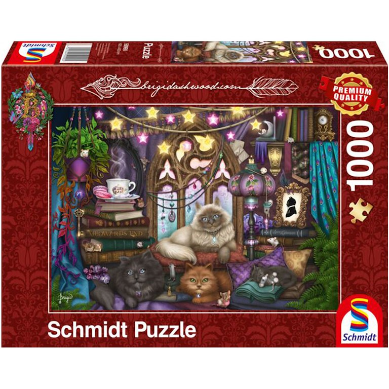 Schmidt puzzle 1000 pcs Cats and Sofa 59990