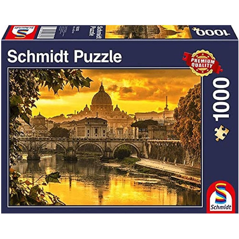 Schmidt puzzle 1000 pcs Golden Light Over Rome 58393