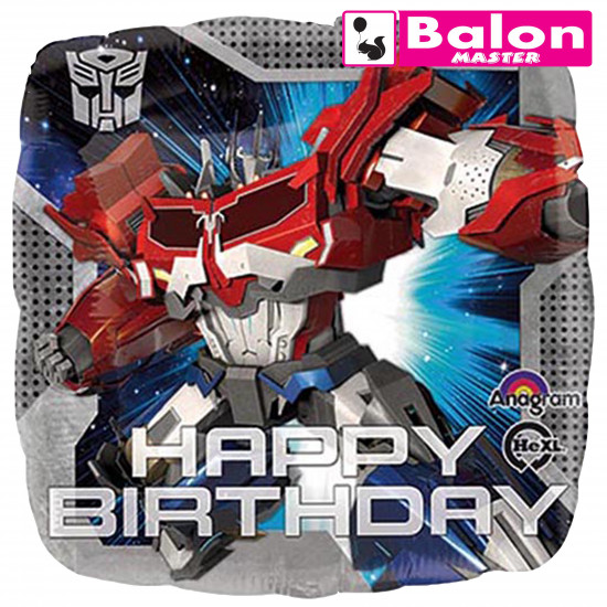 Transformers happy birthday 18in