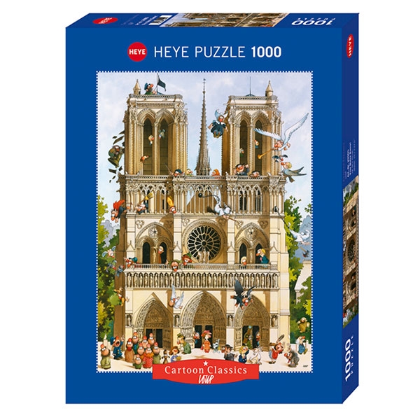 Heye puzzle 1000 pcs Cartoon Classics Loup Vive Notre Dame 29905