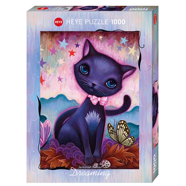 Heye puzzle 1000 pcs Dreaming Black Kitty 29687