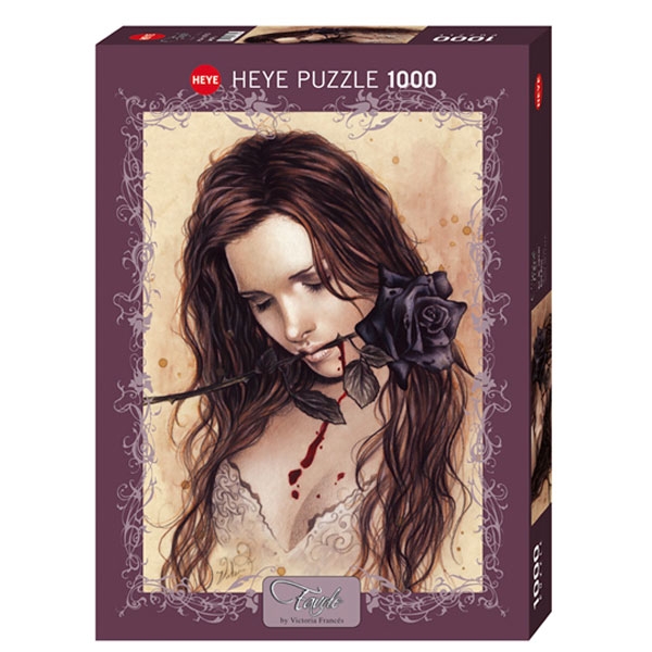 Heye puzzle 1000 pcs Victoria Favole Dark Rose 29430
