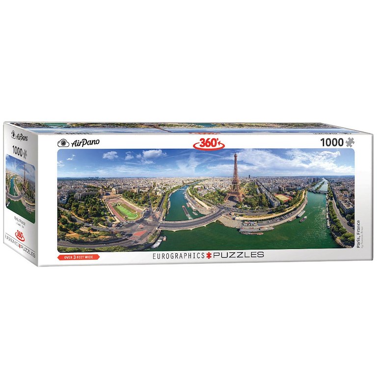 Eurographics 360 Paris France 1000-Pieces Puzzle 6010-5373