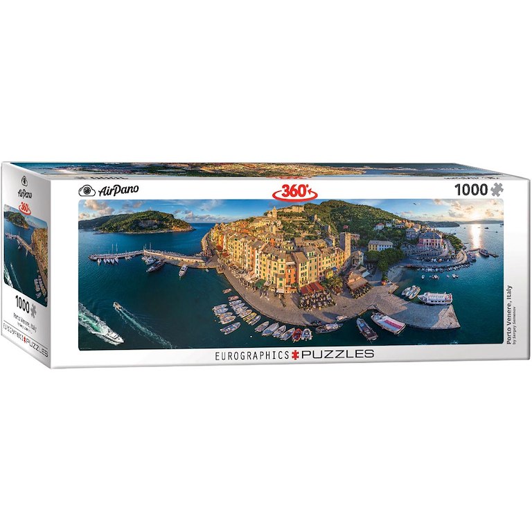 Eurographics 360 Porto Venere - Italy 1000-Pieces Puzzle 6010-5302