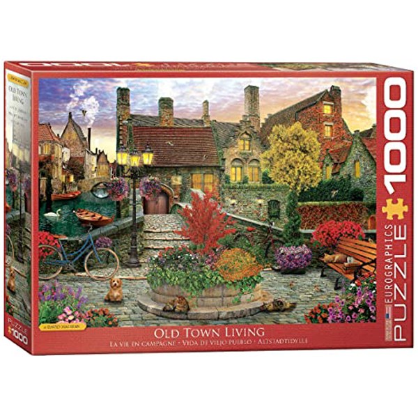 Eurographics Old Town Living by David Mclean 1000-Piece Puzzle 6000-5531