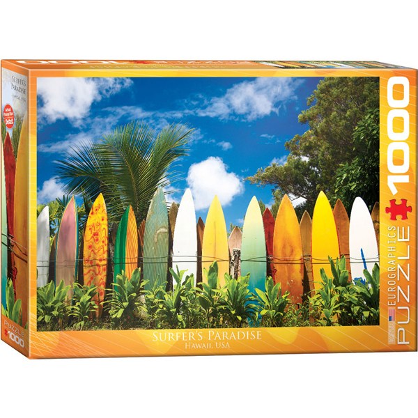 Eurographics Surfers Paradise Hawaii 1000-Piece Puzzle 6000-0550