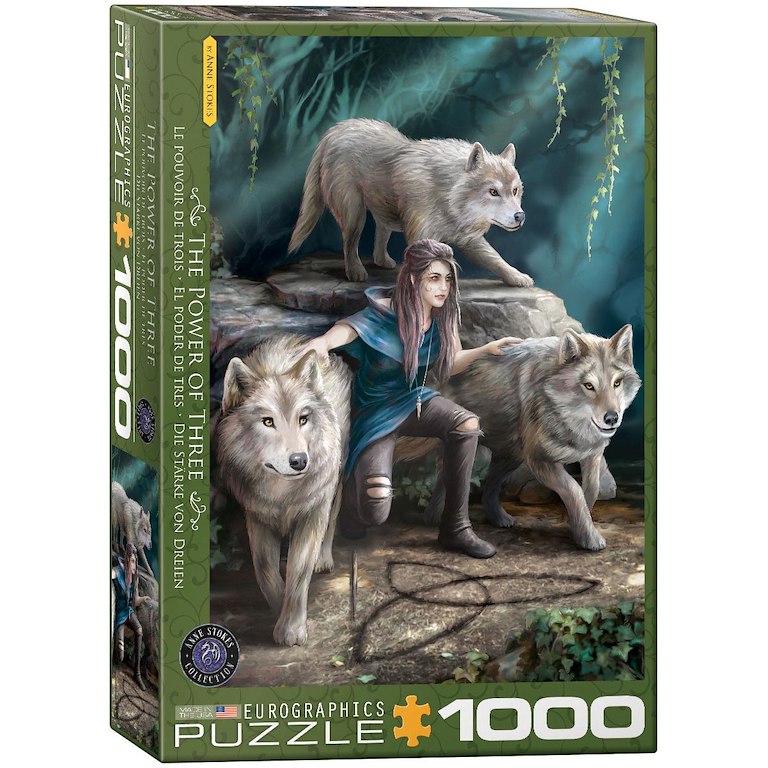 Eurographics The Power of Three by Anne Stokes 1000-Pieces Puzzle 6000-5476