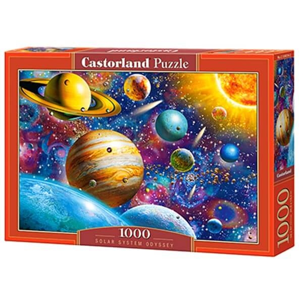 Castorland puzzla 1000 Pcs Solar System Odyssey 104314