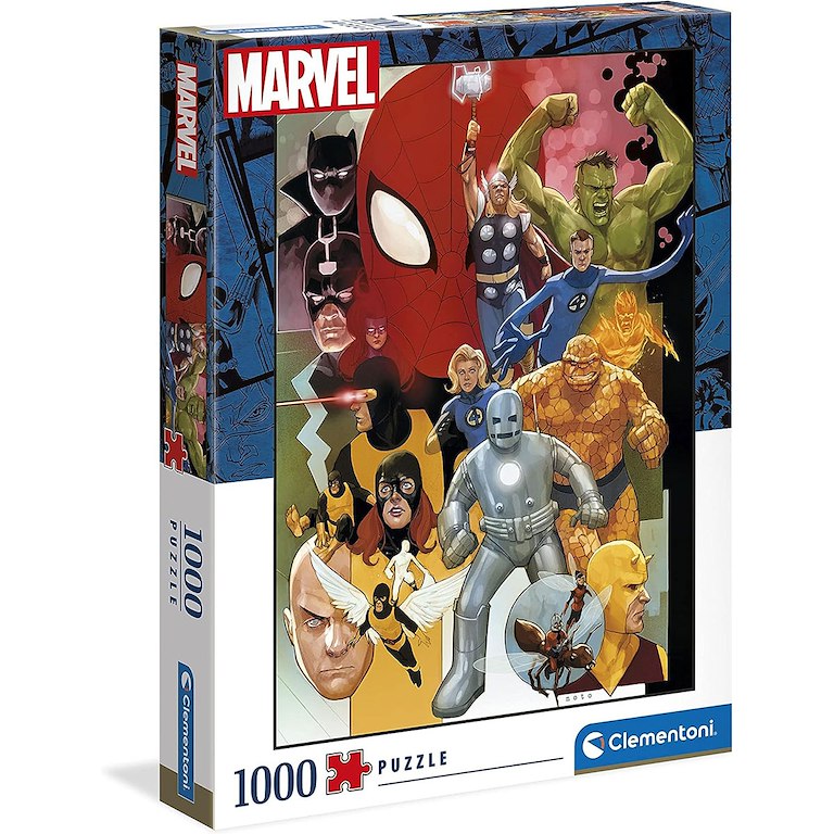 Clementoni puzzla 1000pcs Marvel 39612