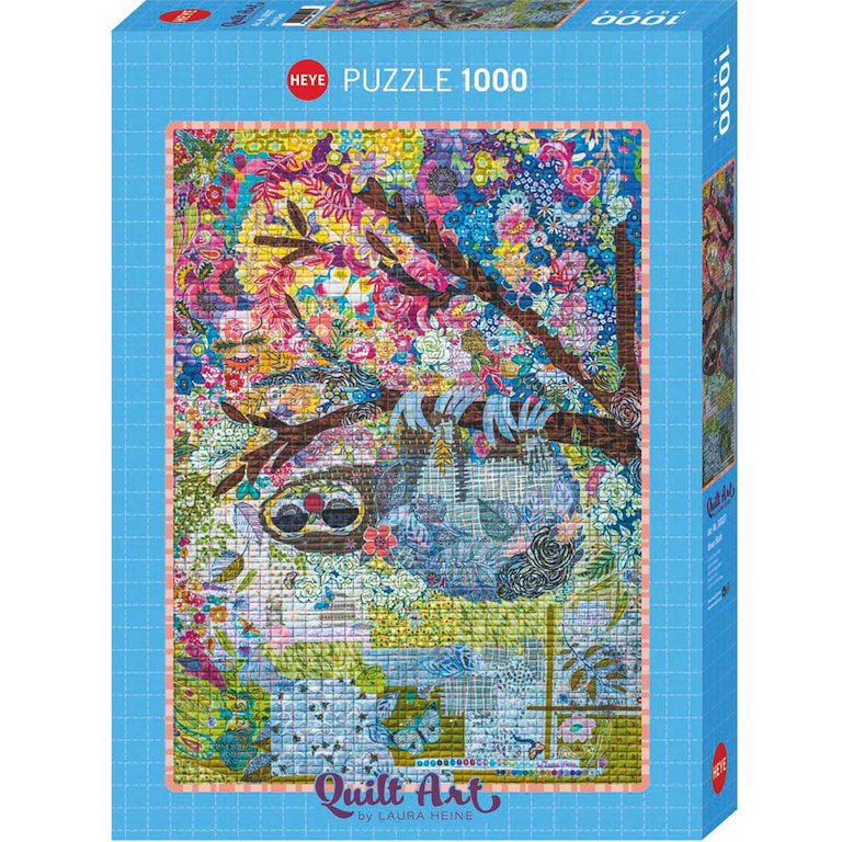 Heye puzzle 1000 pcs Laura Heine Sewn Sloth 30027