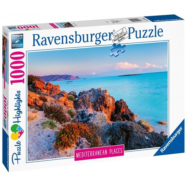 Ravensburger puzzle (slagalice) - 1000 pcs Mediterranean Places Greece RA14980