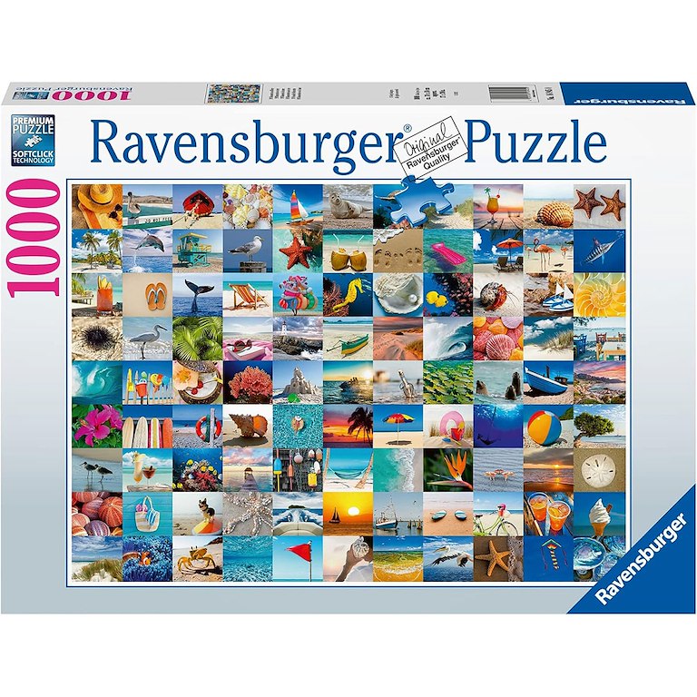 Ravensburger puzzle (slagalice) - 1000pcs 99 morskih slika RA16945
