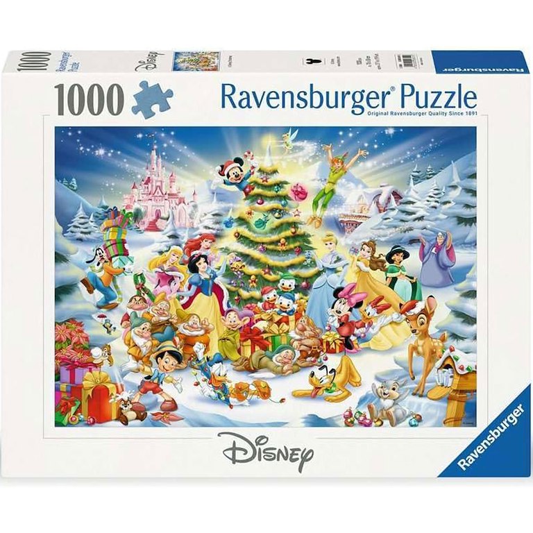 Ravensburger puzzle (slagalice) - 1000pcs Disney Božić RA12000651