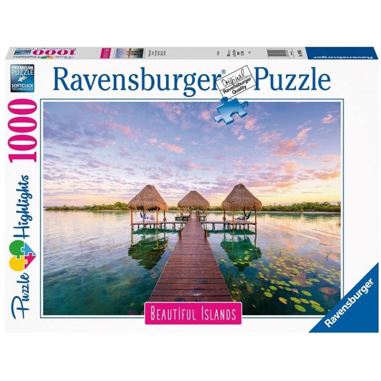 Ravensburger puzzle (slagalice) - 1000pcs Tropska ostrva RA16908