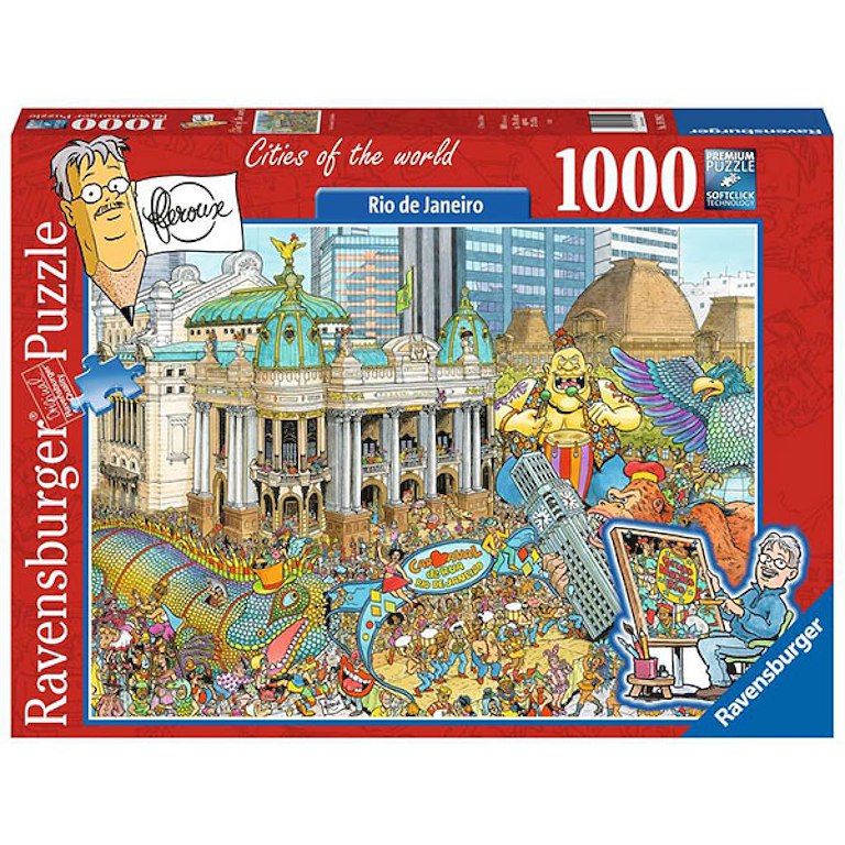 Ravensburger puzzle (slagalice) - Rio de Jeneiro RA16194
