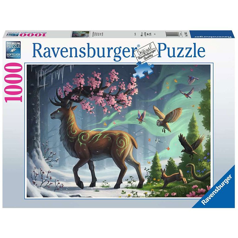 Ravensburger puzzle (slagalice) – 1000pcs Jelen proleća RA17385