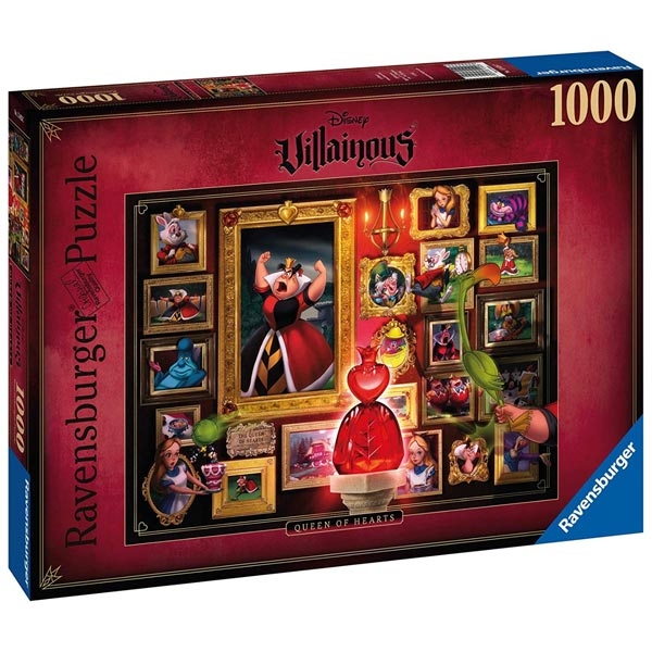 Ravensburger puzzle (slagalice) 1000pcs- Disney Villainous - Queen of Hearts RA15026