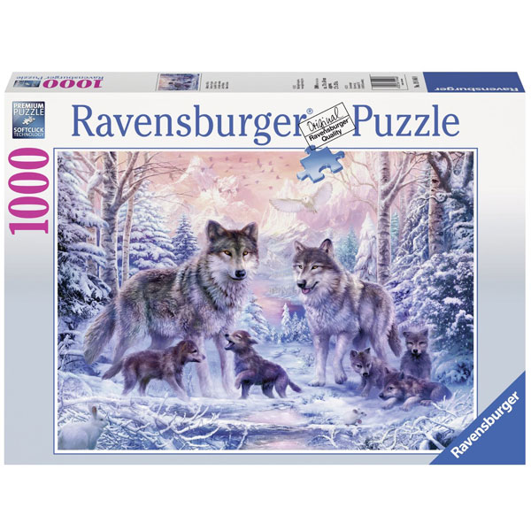 Ravensburger puzzle (slagalice) Vukovi 1000pcs RA19146