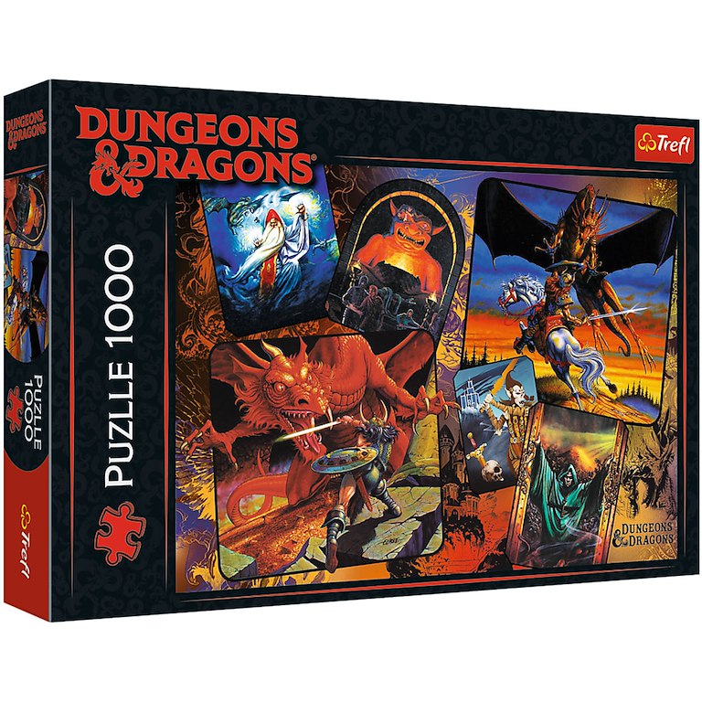 Trefl Puzzla 1000 pcs Dungeons & Dragons 10739