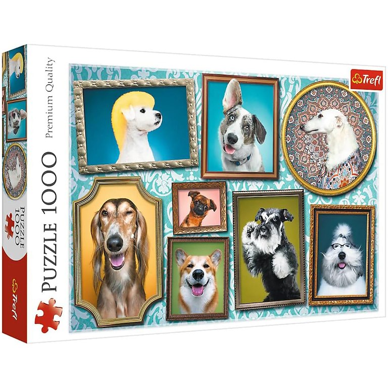 Trefl Puzzla 1000 pcs Happy Dogs 10686